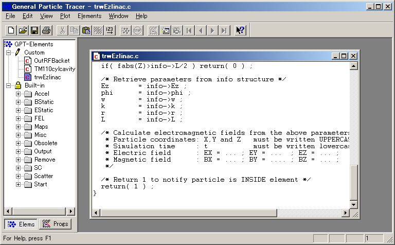 GPT :: elementの作成と追加方法